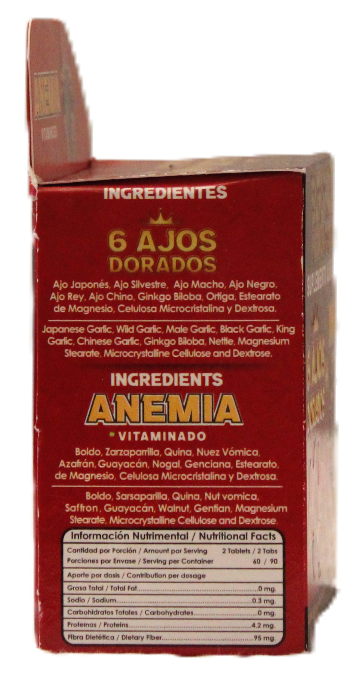 - ANEMIA VITAMINADO - – Mexican Natural Products