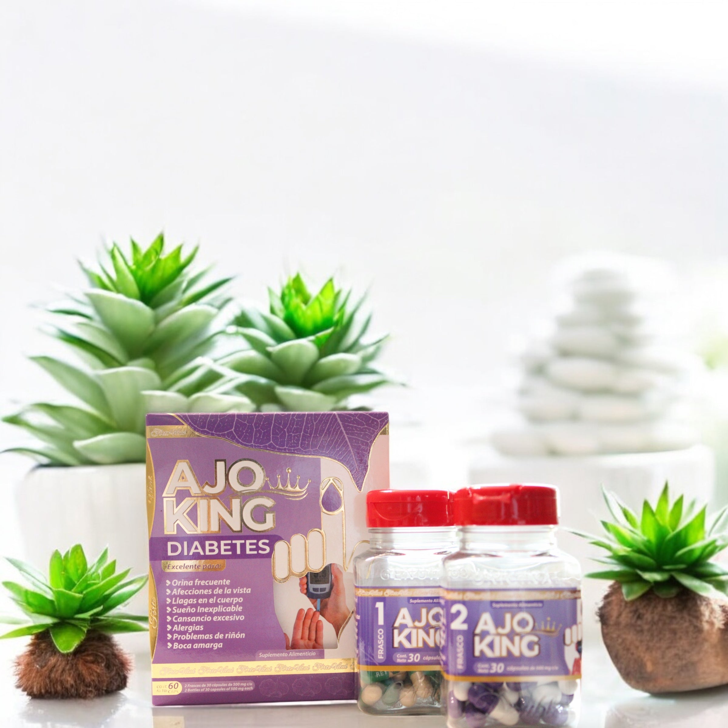 DIABETES- Ajo King – Mexican Natural Products