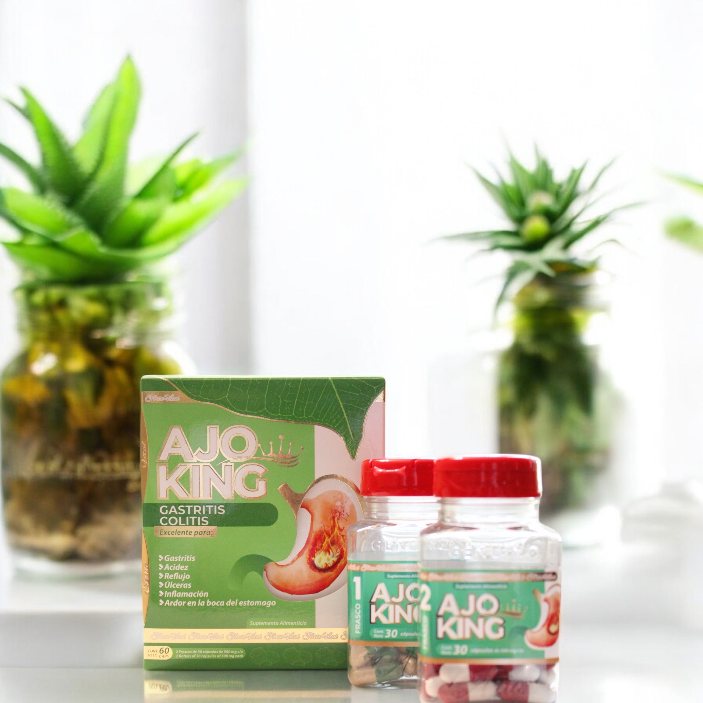 GASTRITIS- Ajo King – Mexican Natural Products
