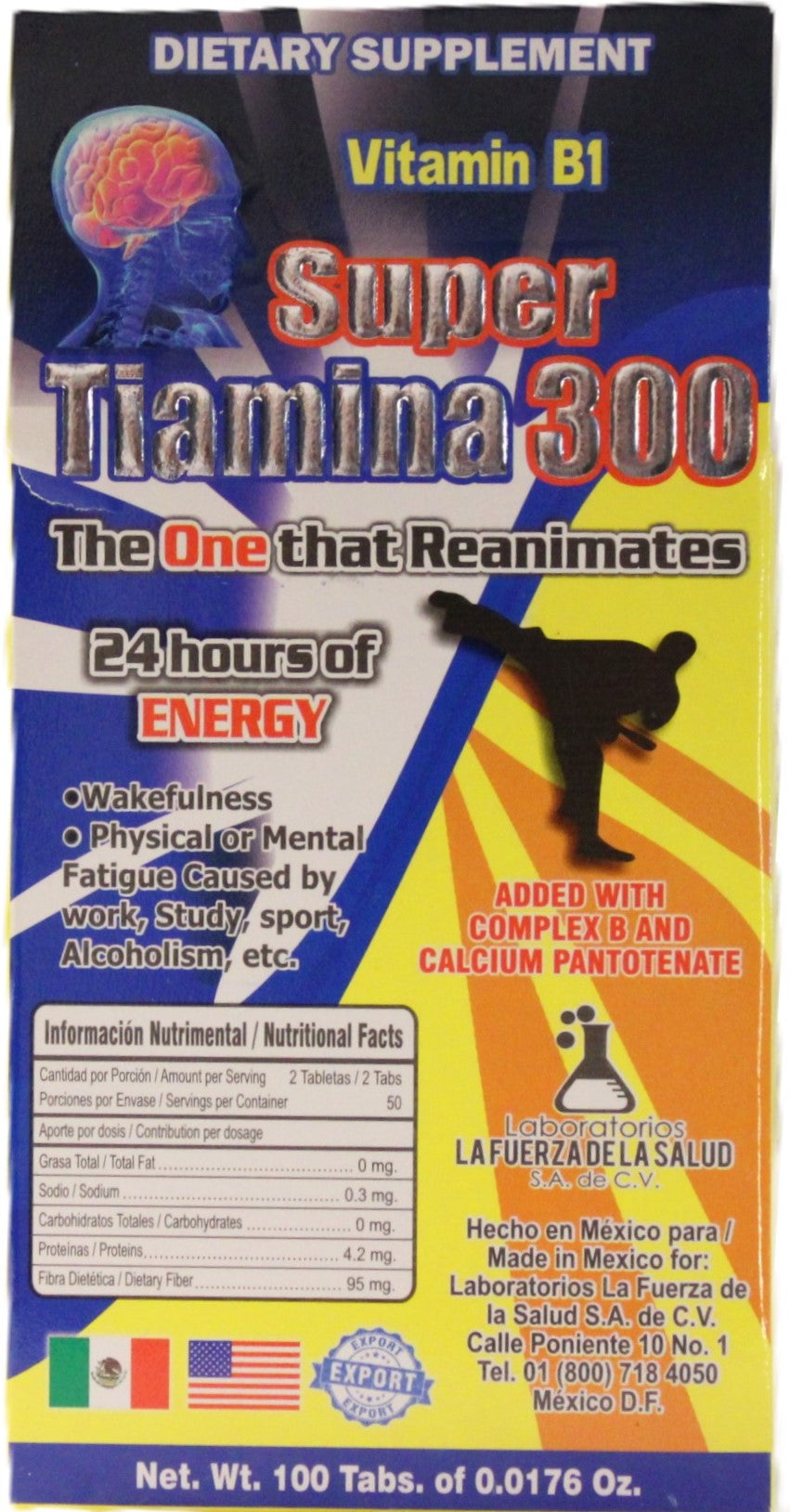 - Super Tiamina 300 - – Mexican Natural Products