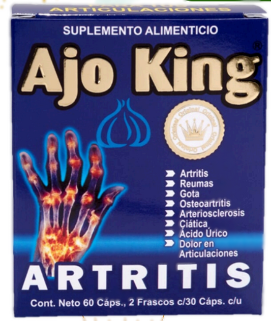 Ajo King Capsulas – Mexican Natural Products